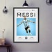 Leo Messi Poster, Lionel Messi Poster, Football Gift, Sports Poster ...