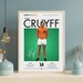 Johan Cruyff Print, Johan Cruyff Poster, Football Gift, Sports Poster ...