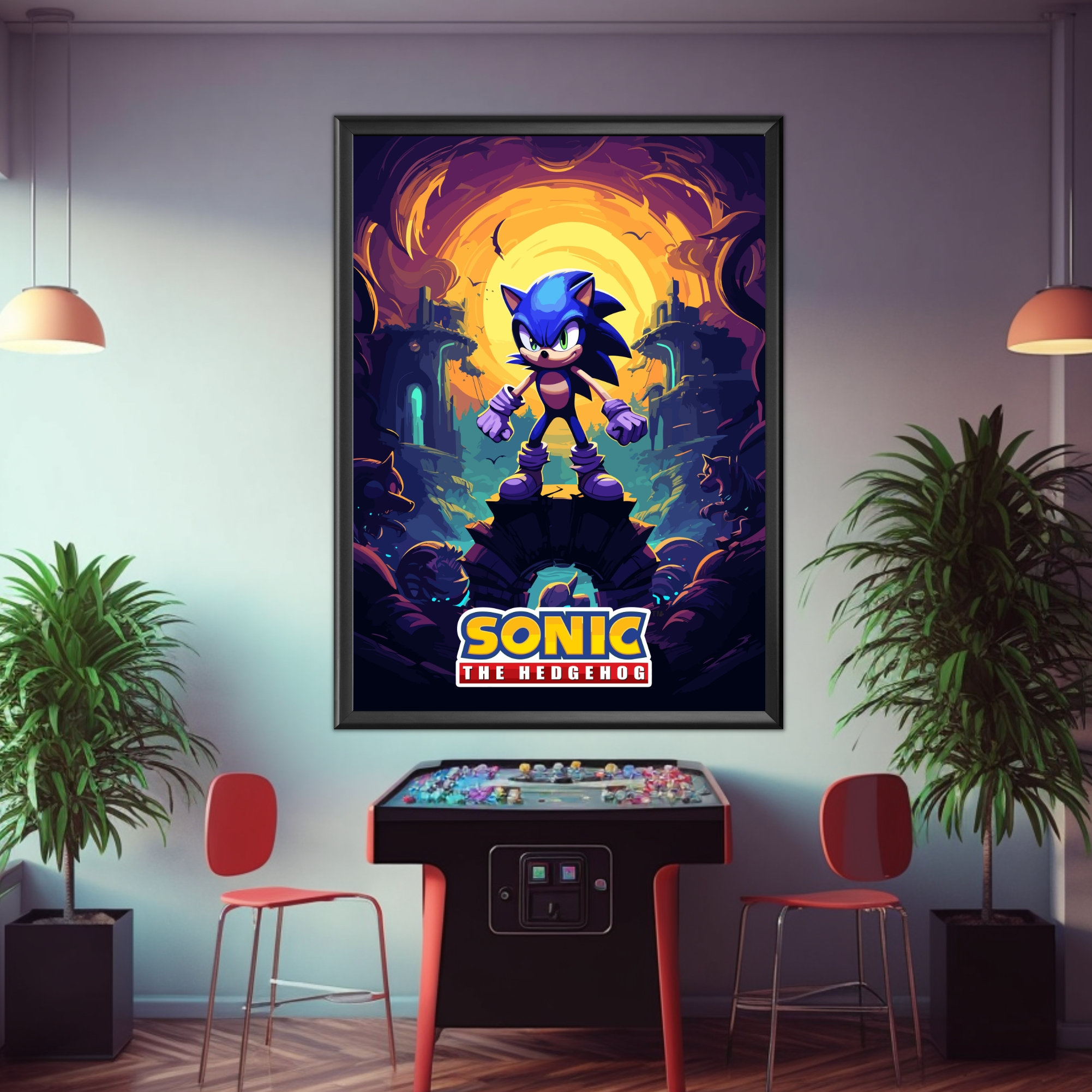 Sonic The Hedgehog Poster, Sonic Poster sold by Hazen Becker | SKU ...