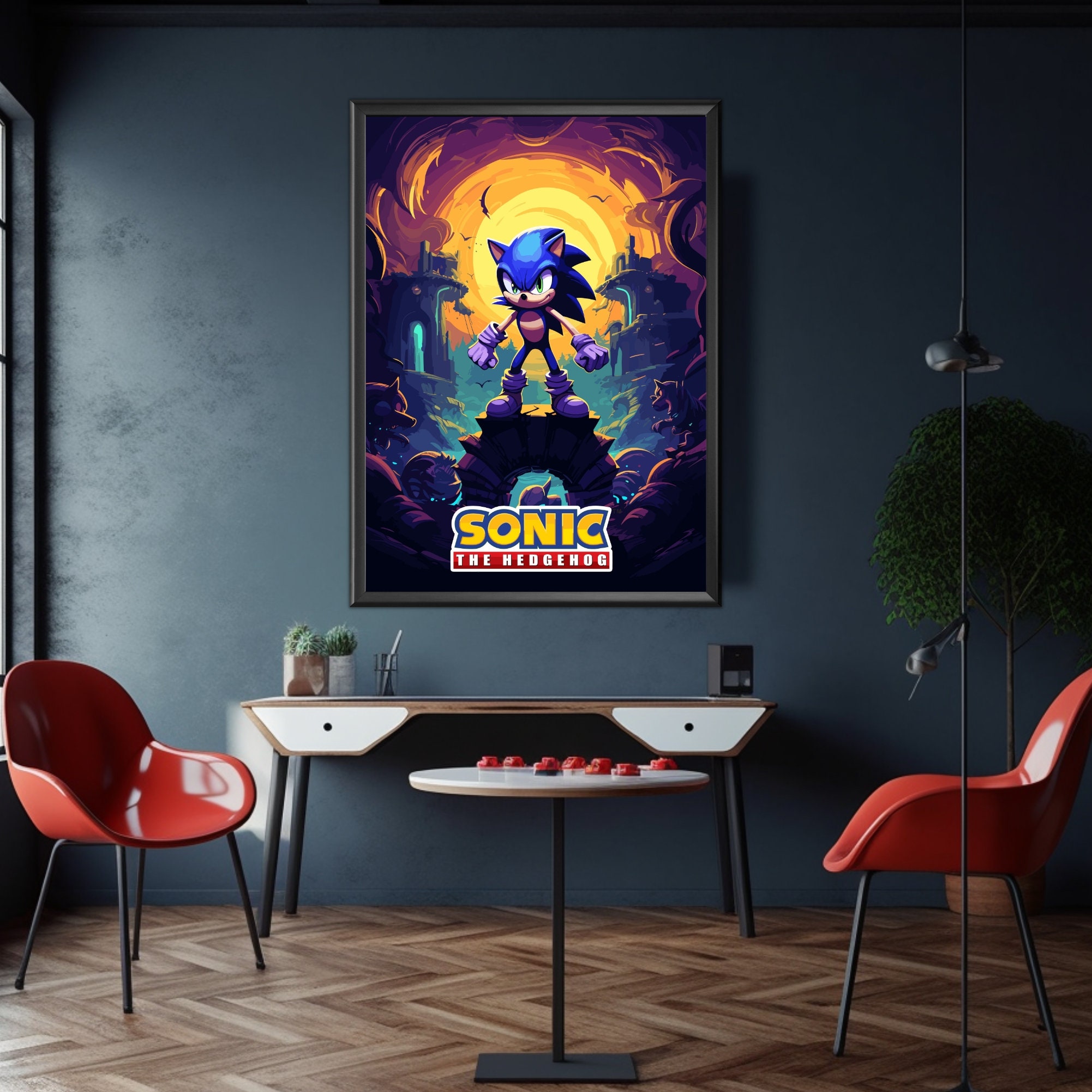 Sonic The Hedgehog Poster, Sonic Poster sold by Hazen Becker | SKU ...