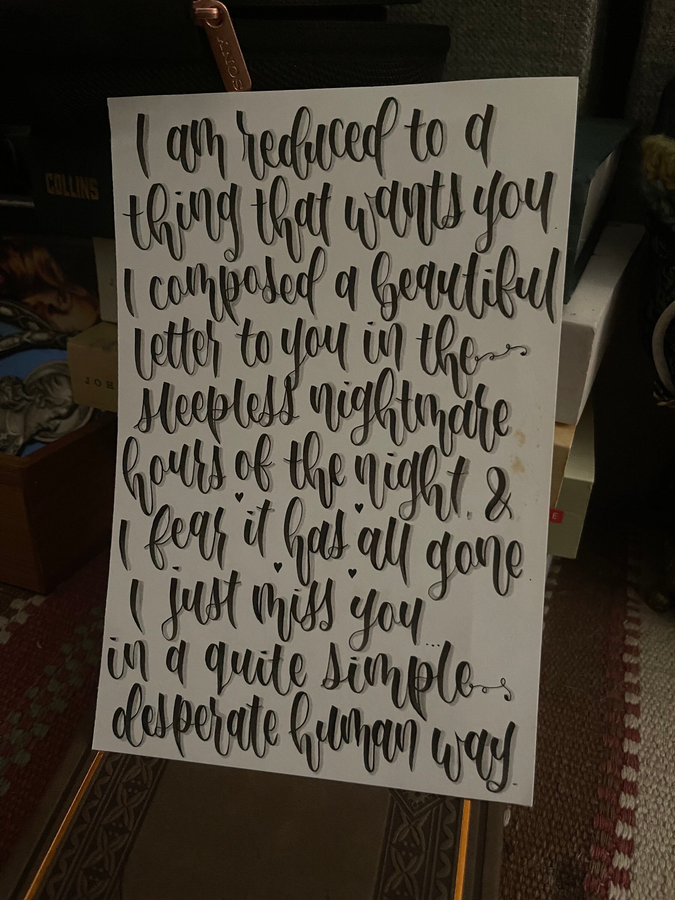 Handwritten Letters, Quotes, and Just About Everything Else 3 not Shown ...