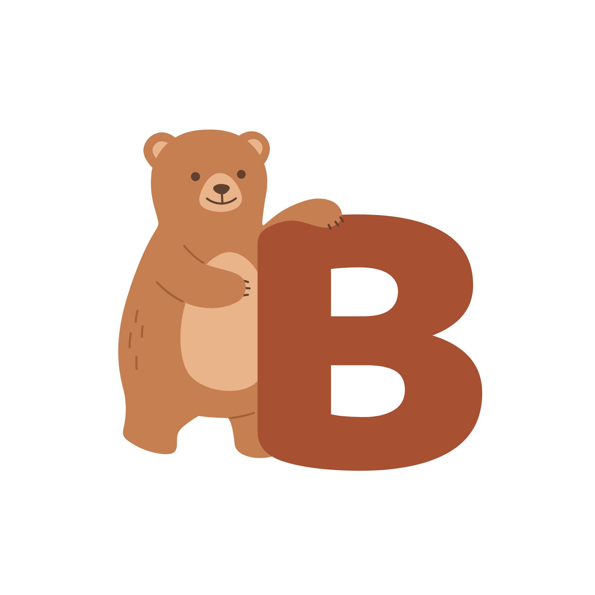 Animal Alphabet Art Print – Educational Kids Room Decor (digital ...
