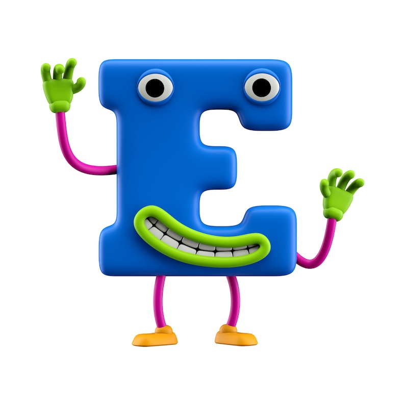 Funny Alphabet Printable Letters - Perfect for Kids' Room Decor - Etsy