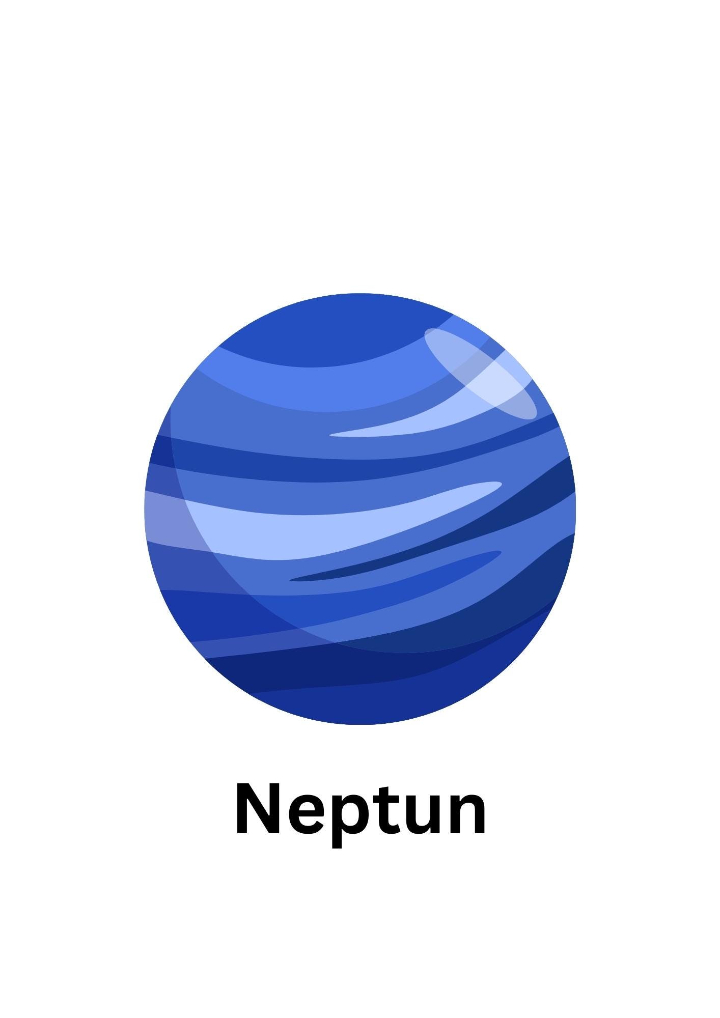 Planets Flashcards for Kids | 15 Printable Cards | Montessori Learning ...