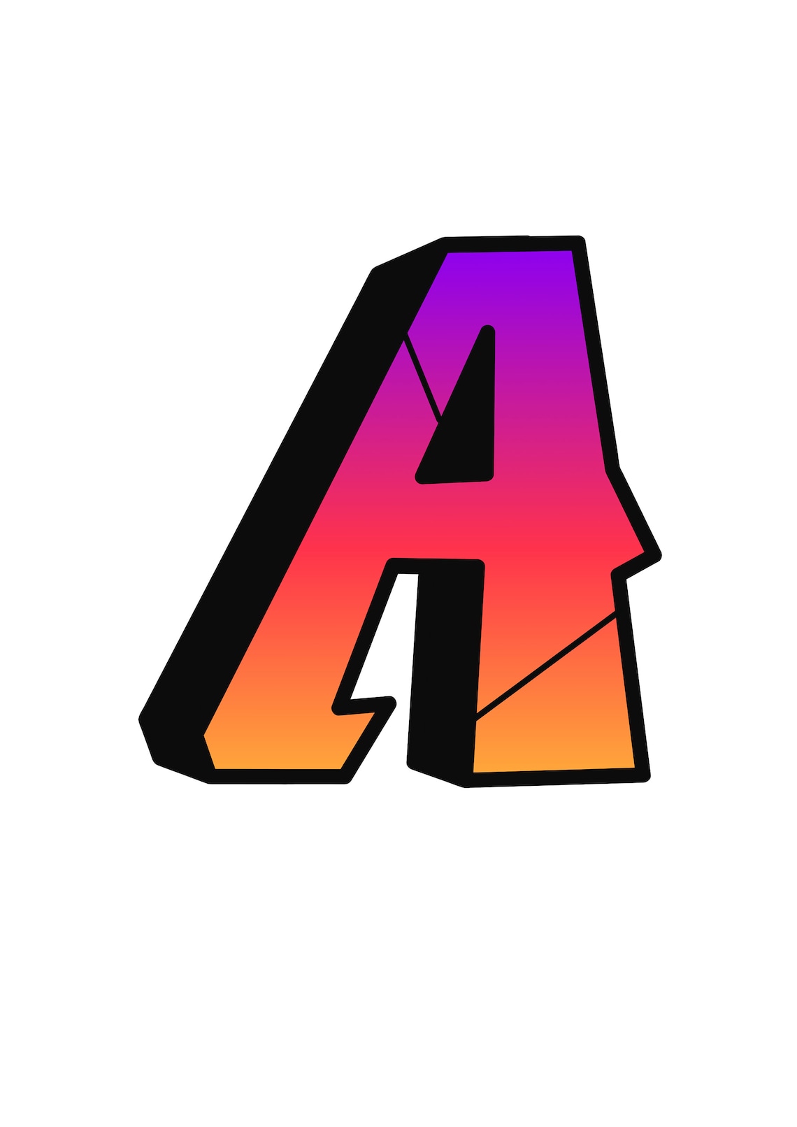 Colorful Graffiti Alphabet Printable Letters - Perfect for Birthdays ...