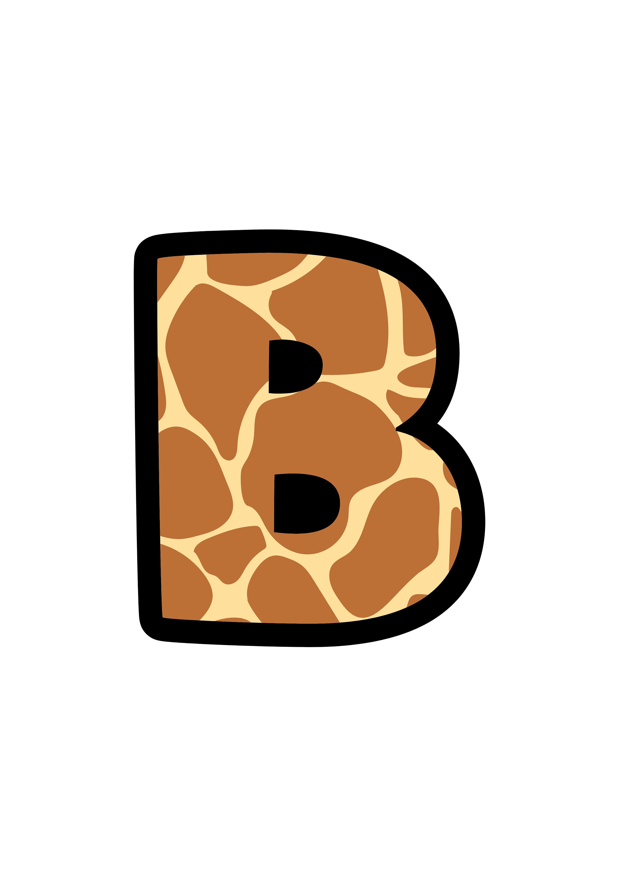 Safari-themed Alphabet and Numbers - Printable Letters - Perfect for ...