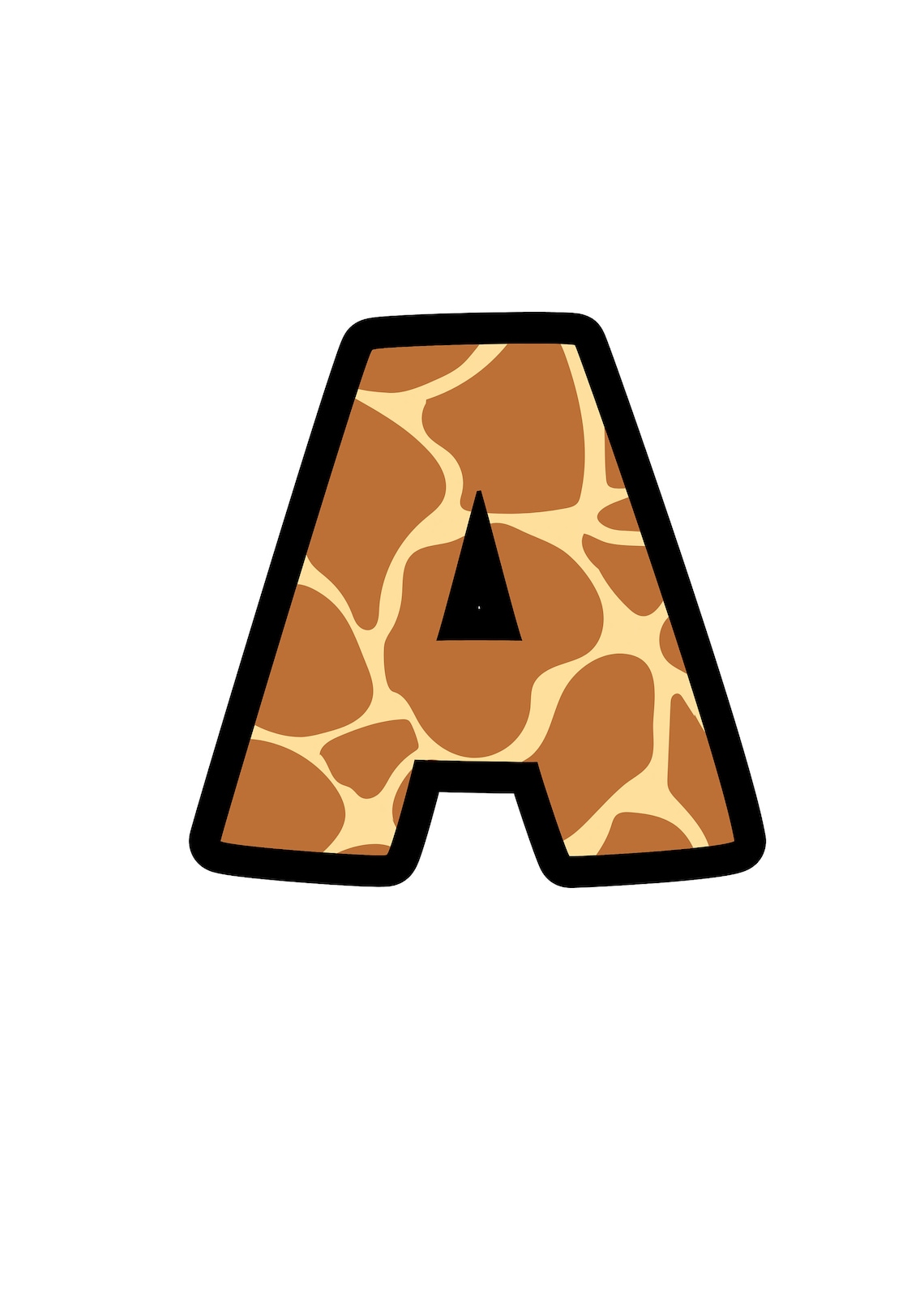 Safari-themed Alphabet and Numbers - Printable Letters - Perfect for ...