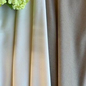 Organic Soft Woven Bamboo Fabric- Cream/ Sand Tones - Etsy