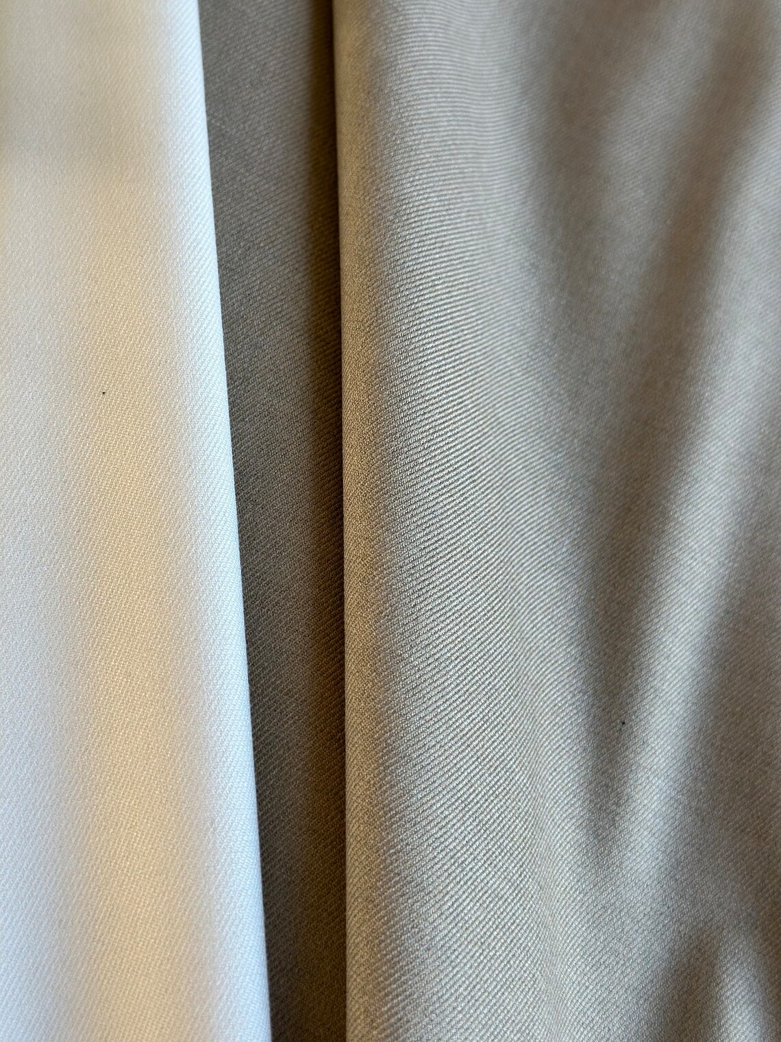 Organic Soft Woven Bamboo Fabric- Cream/ Sand Tones - Etsy