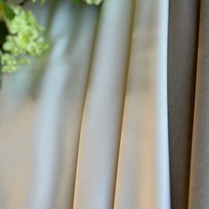 Organic Soft Woven Bamboo Fabric- Cream/ Sand Tones - Etsy