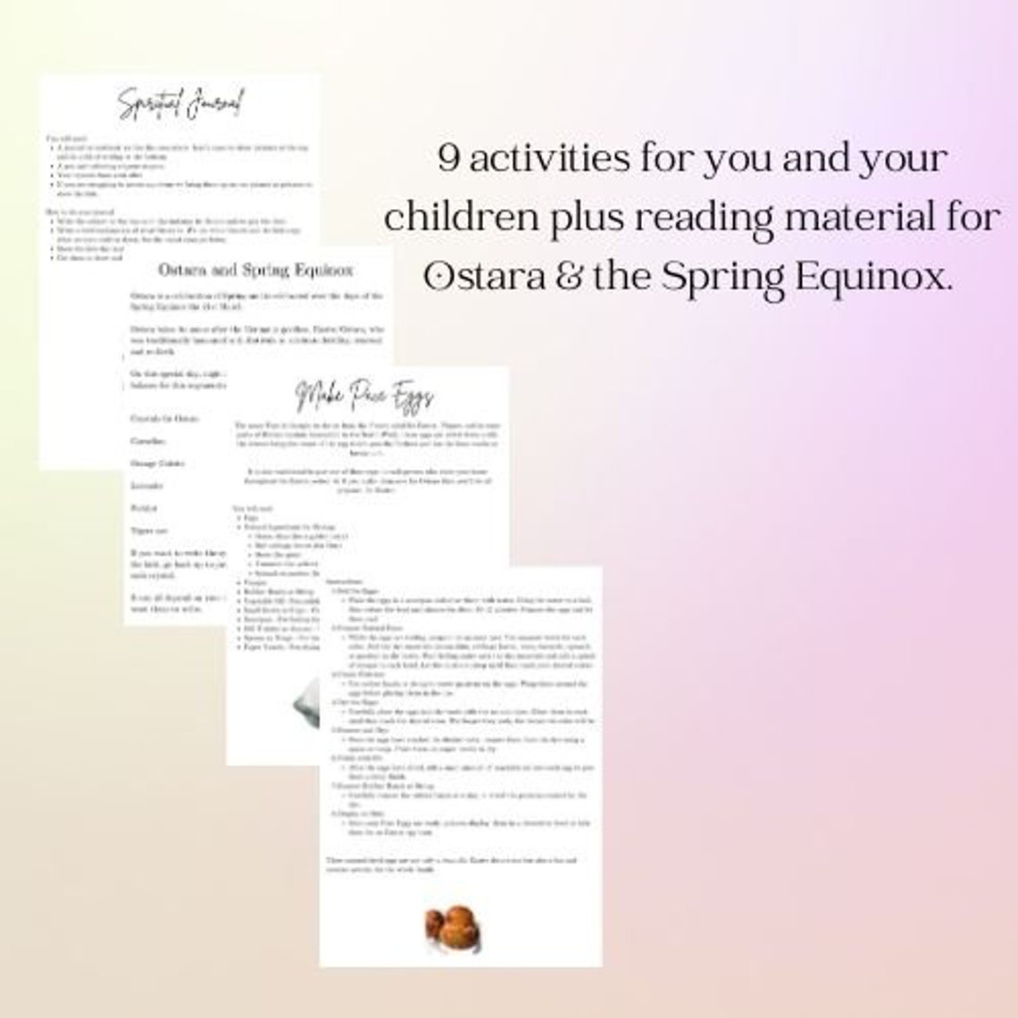 Children's Activity Book and Planner for Nature Lovers Home Education ...