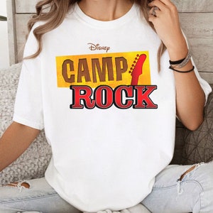 Disneyland Camp Rock Logo Shirt, Camp Rock Movie T-shirt, Camp Rock ...