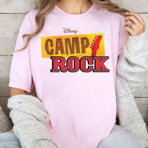 Disneyland Camp Rock Logo Shirt, Camp Rock Movie T-shirt, Camp Rock ...