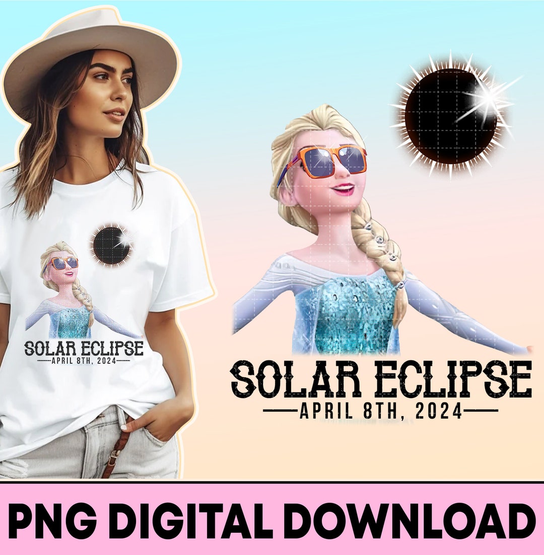 Elsa Total Solar Eclipse Png, Frozen Elsa Solar Eclipse Png, Totality ...