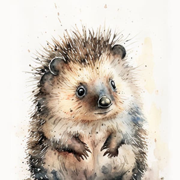 Porcupine Art - Etsy