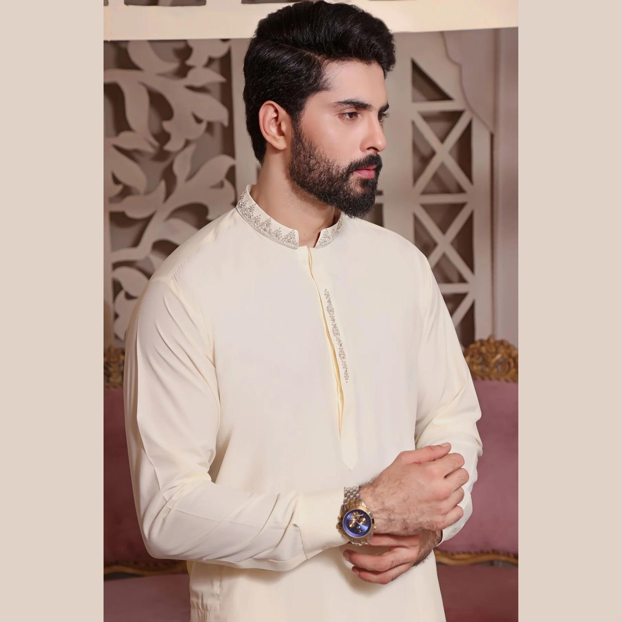 Nacreous Pakistani Indian Wedding Wear,salwaar,salwaar Kameez,ethnic ...