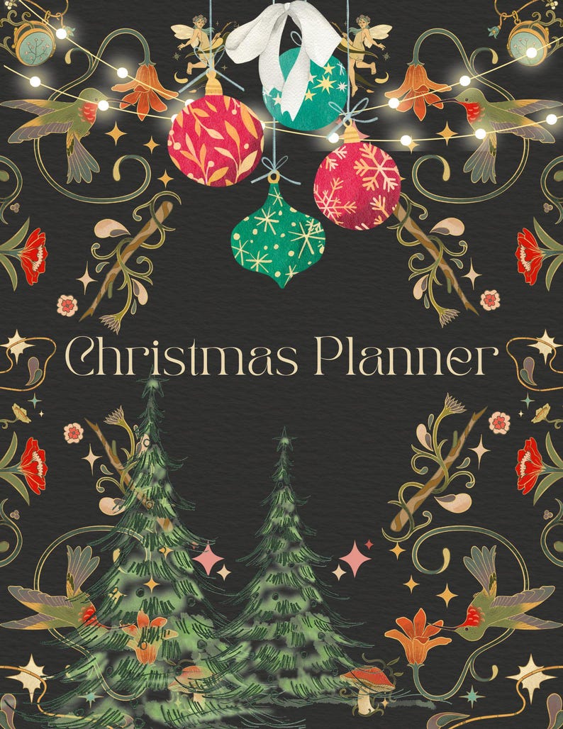 Christmas Planner Printable - Etsy