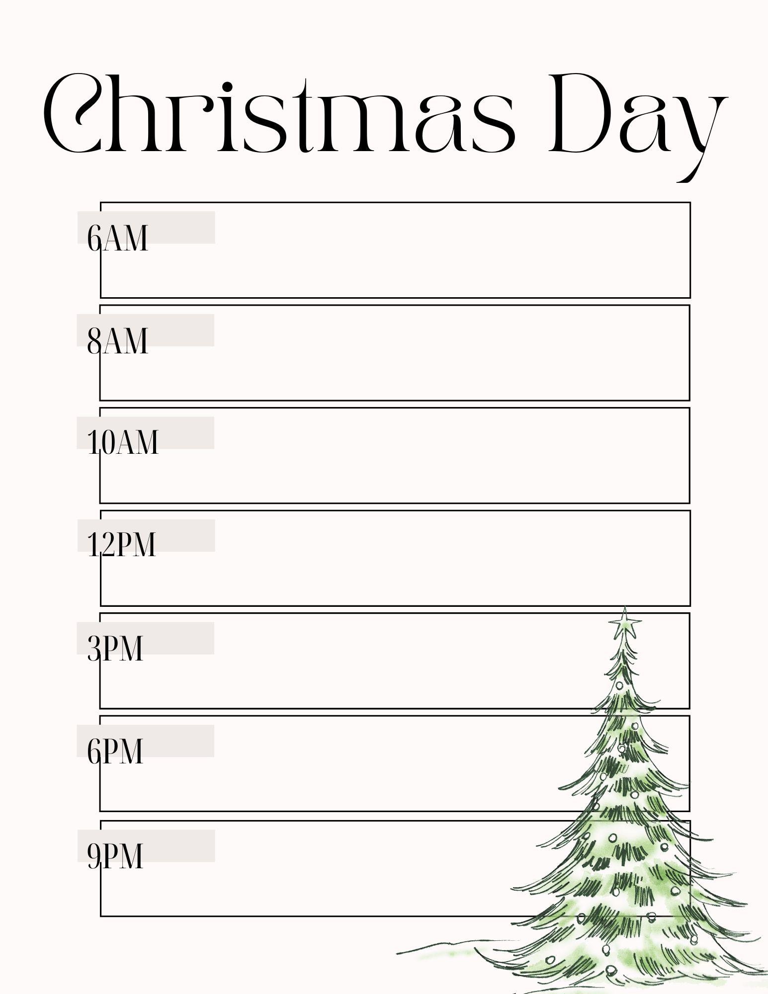 Christmas Planner Printable - Etsy
