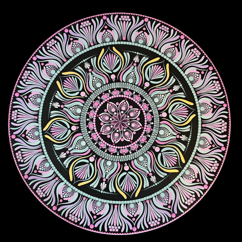 Mandala Summer Bliss - Etsy