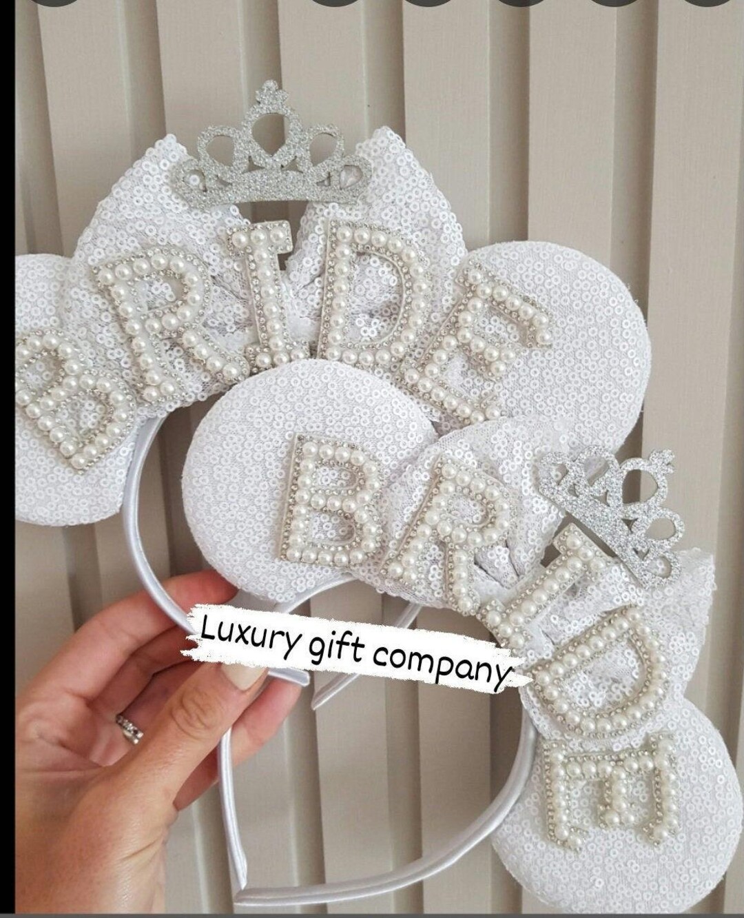 Bride Lace Ear Headband,bride Headband,bride Crown,bride Lace ,bride to ...