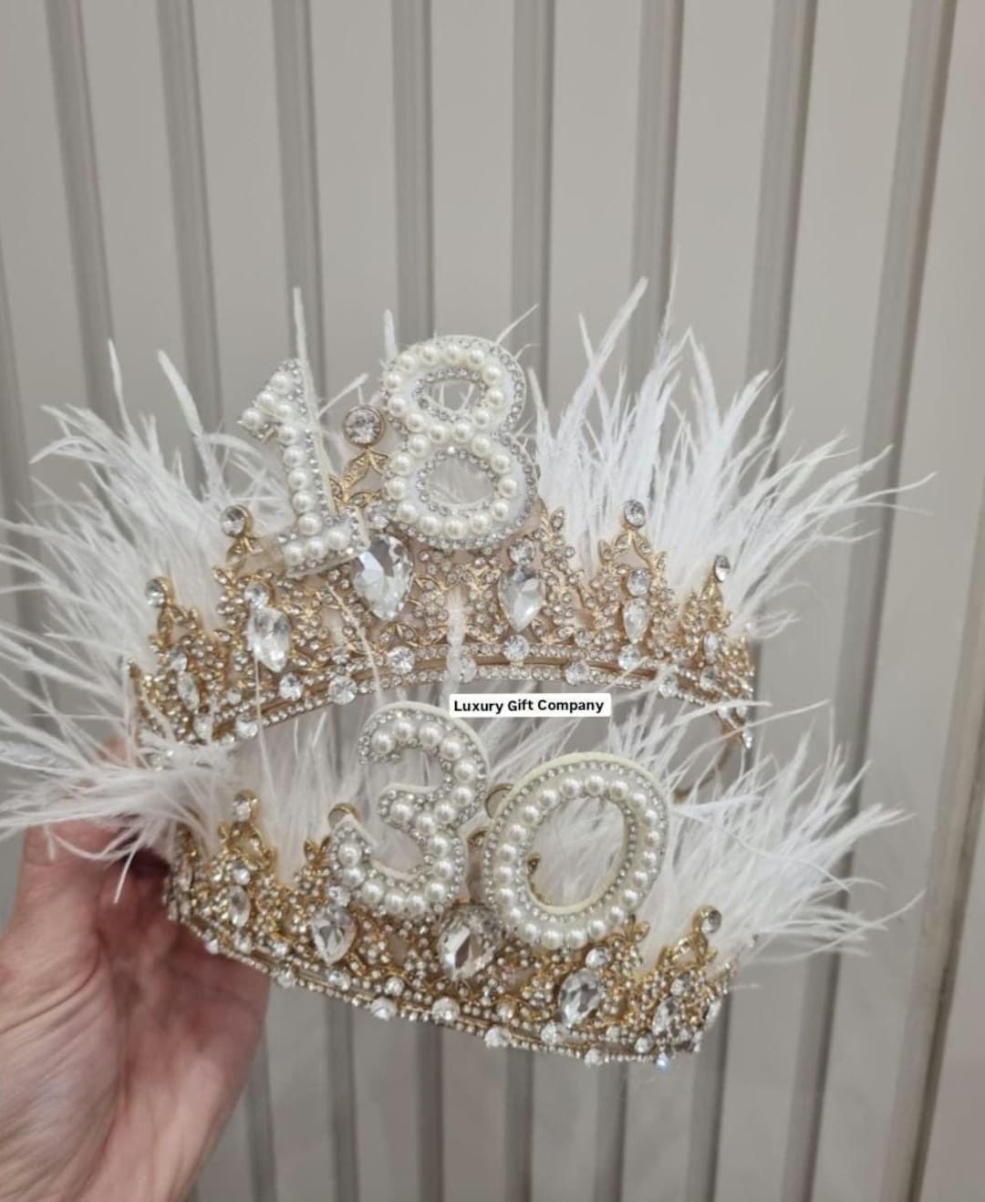 30th,40th,50th,21st,18th Birthday Crown,30th Headband, 40th Headband ...