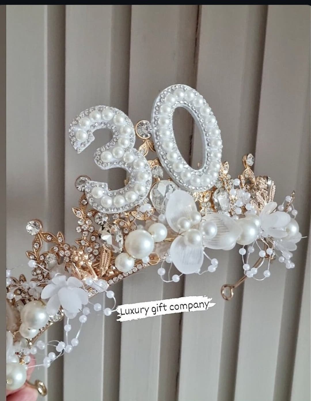 30th,40th,50th,21st,18th Birthday Crown,30th Headband, 40th Headband ...