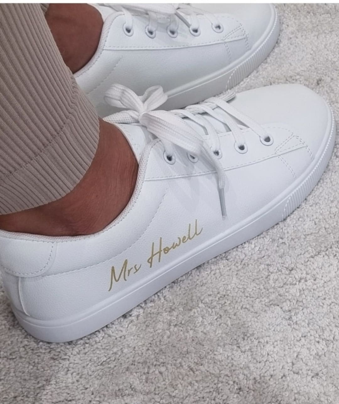 Personalised Wedding Trainers,bride Sneakers,wedding Trainers,wedding ...