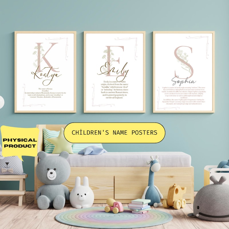 Kids Room Poster - Etsy