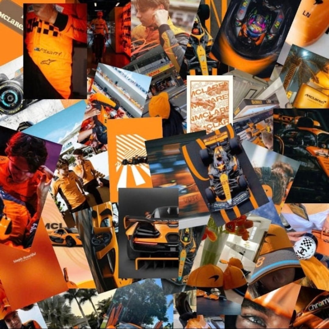 20, 30, 40, 50, 60, 60, 80, 90, 100 PCS Formula 1 Mclaren Team ...