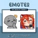 Emote YCH / Base Pack 01 8 Bases to Draw Your Own Emotes On - Etsy