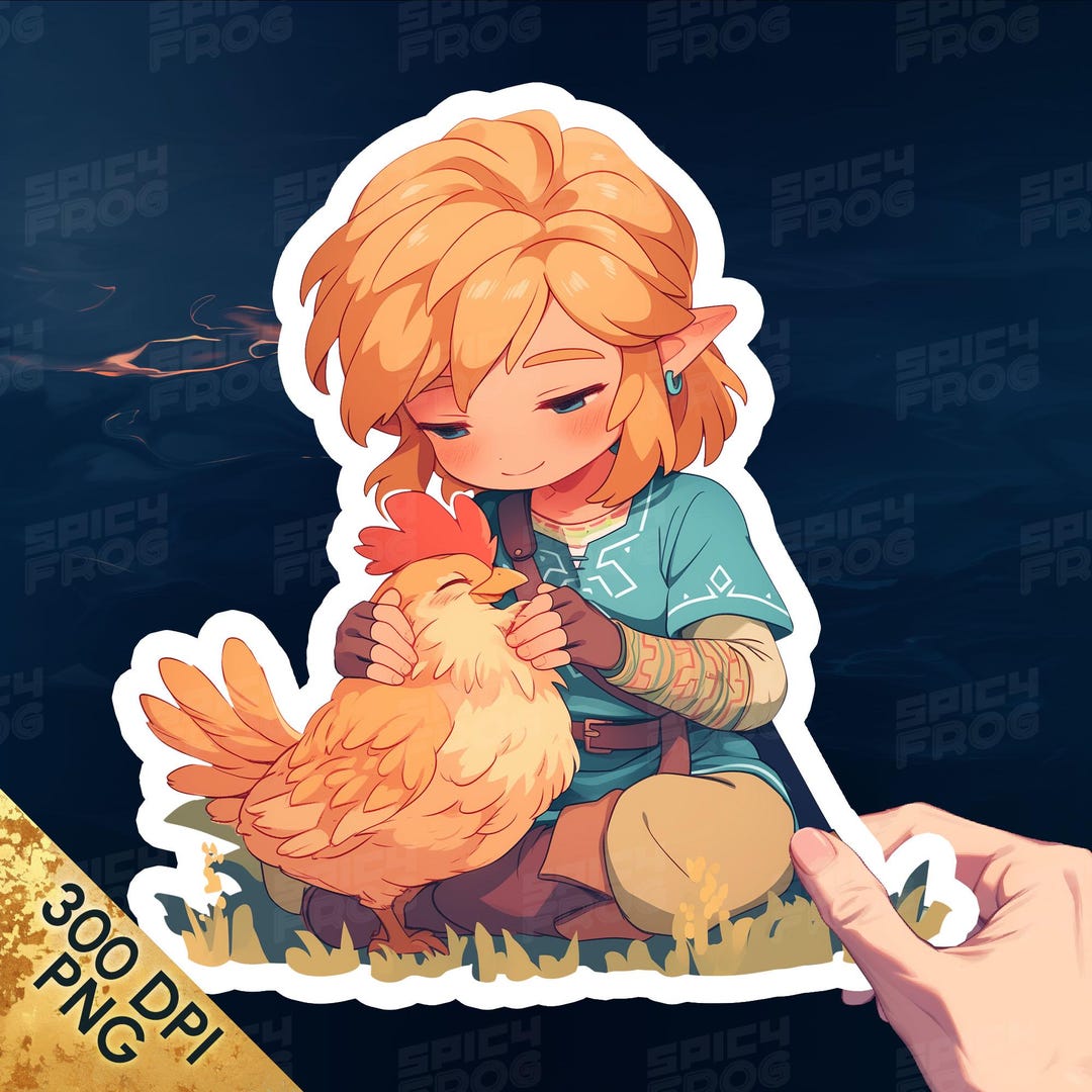 Link Sticker, Digital File, PNG, Sticker for Merch, T-shirt, Tumblers ...