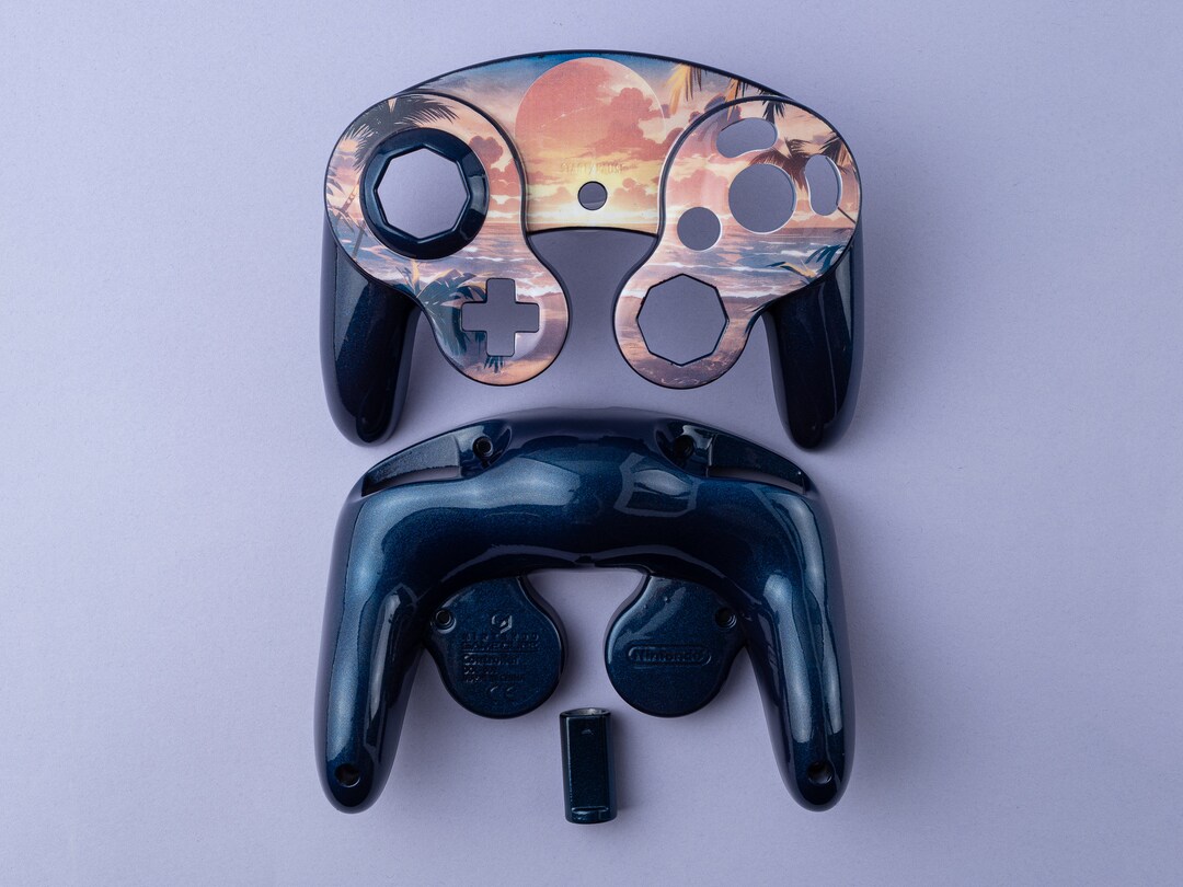 Custom OEM Gamecube Shells Vaporwave Sunset Shells Only - Etsy
