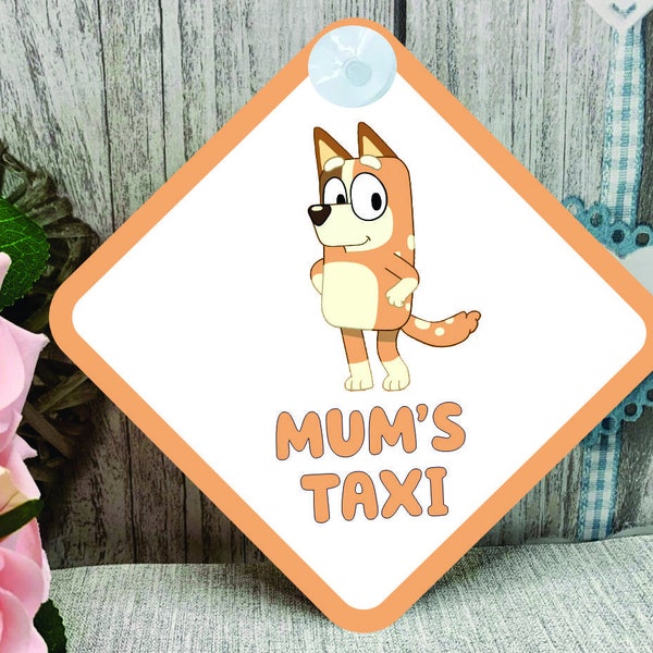 Bluey Taxi - Etsy
