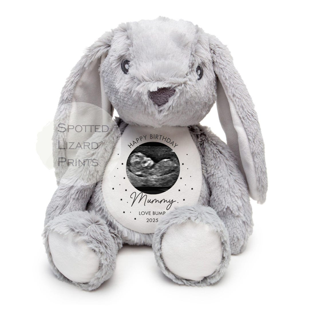 Happy Birthday Mummy Gift From Bump Bunny Soft Toy - Mummy Teddy Bear ...