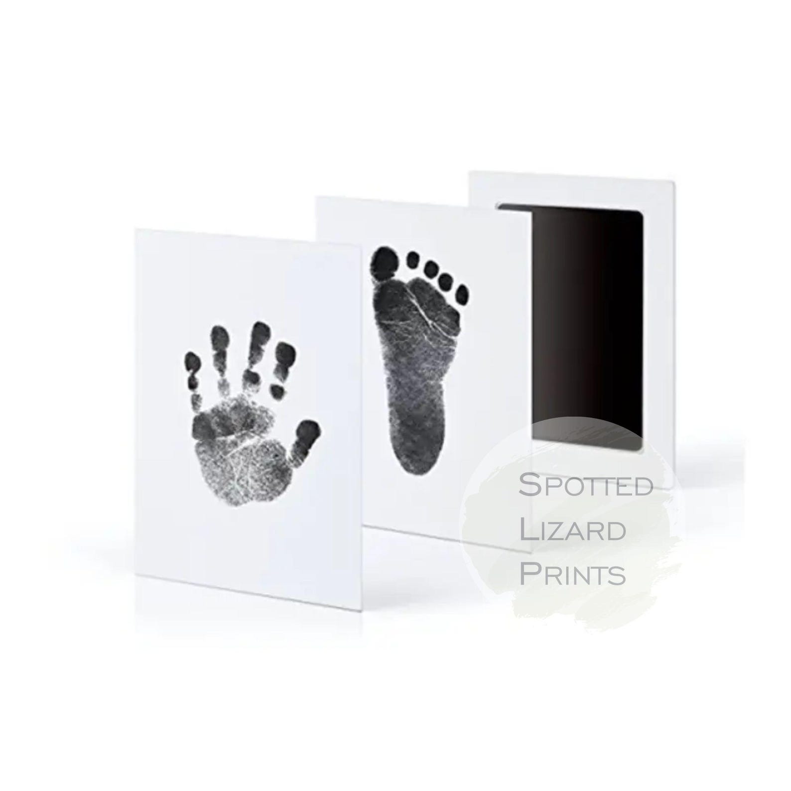Touchless Ink Pad for Safe Footprint, Handprint, and Pet Print Stamping ...