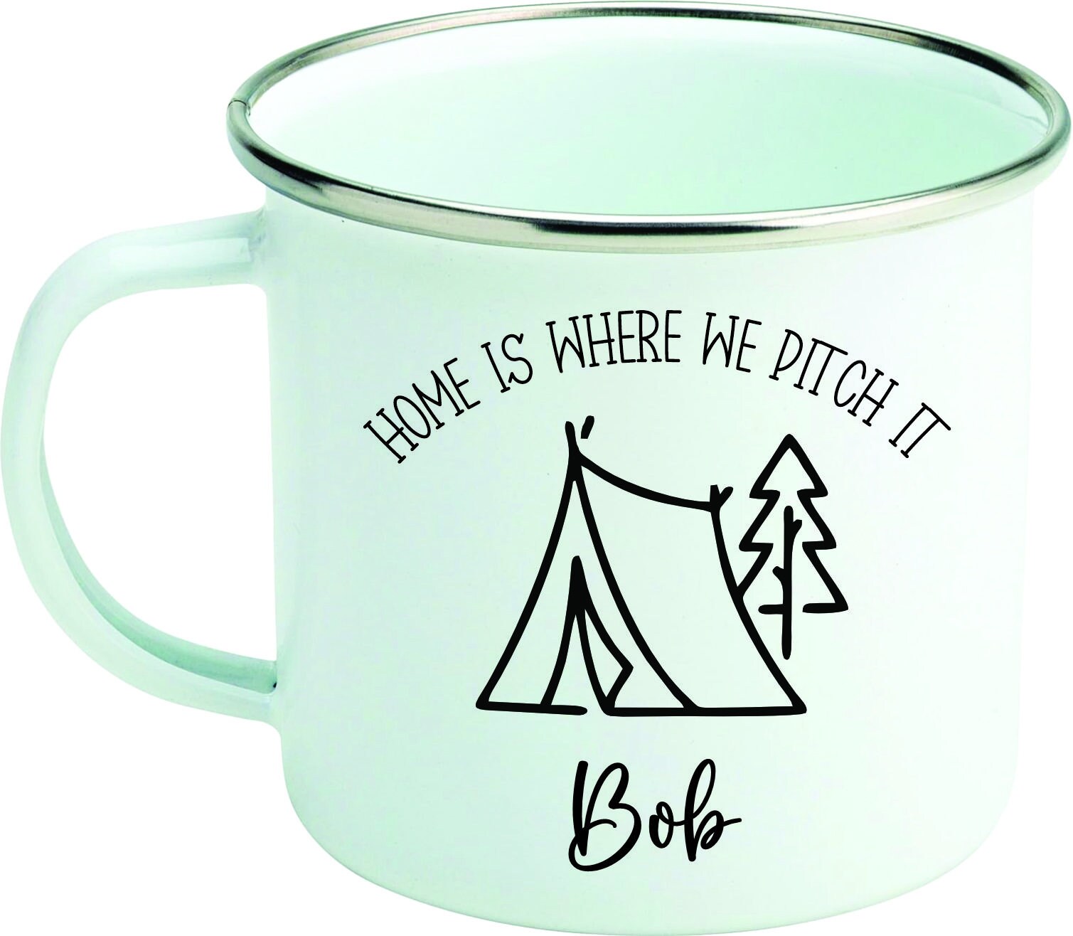 Personalised Camping Mugs, Couple Camping Mug Set, Anniversary Gift for ...