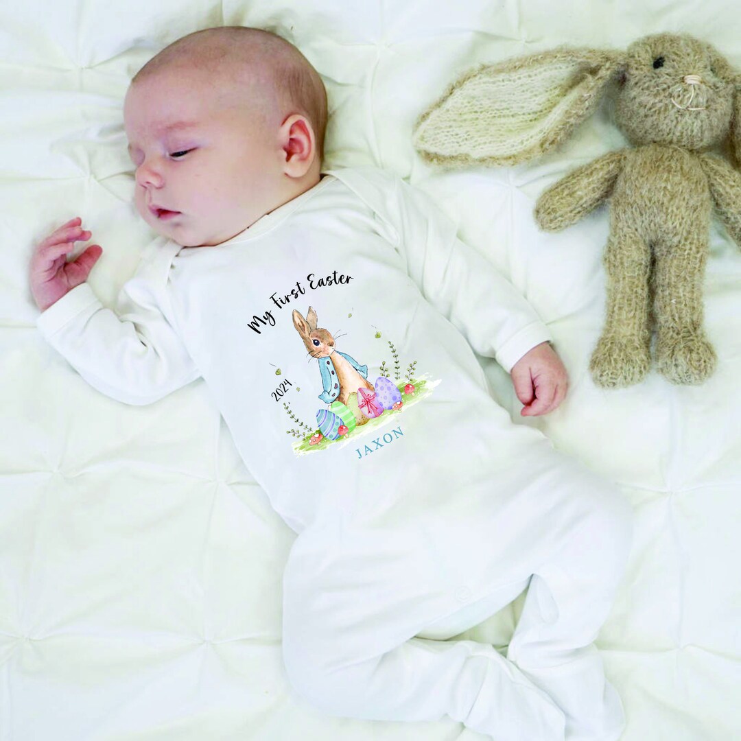 Peter Rabbit, My First Easter, Baby Romper, Vest or T-shirt, Easter ...