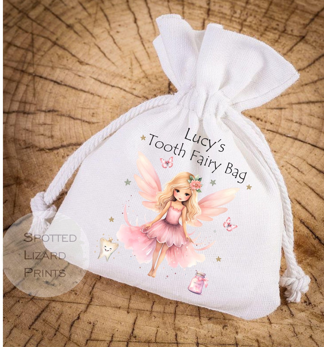 Personalised Tooth Fairy Bags, Tooth Fairy Pouch, Lost Tooth Bag, First ...