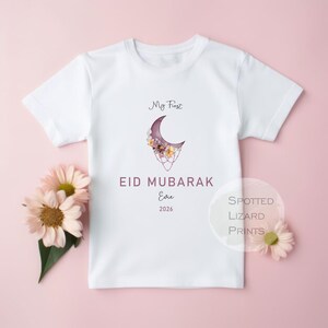 My First Eid Mubarak Personalised Baby - First Eid Sleepsuit - 1st Eid ...