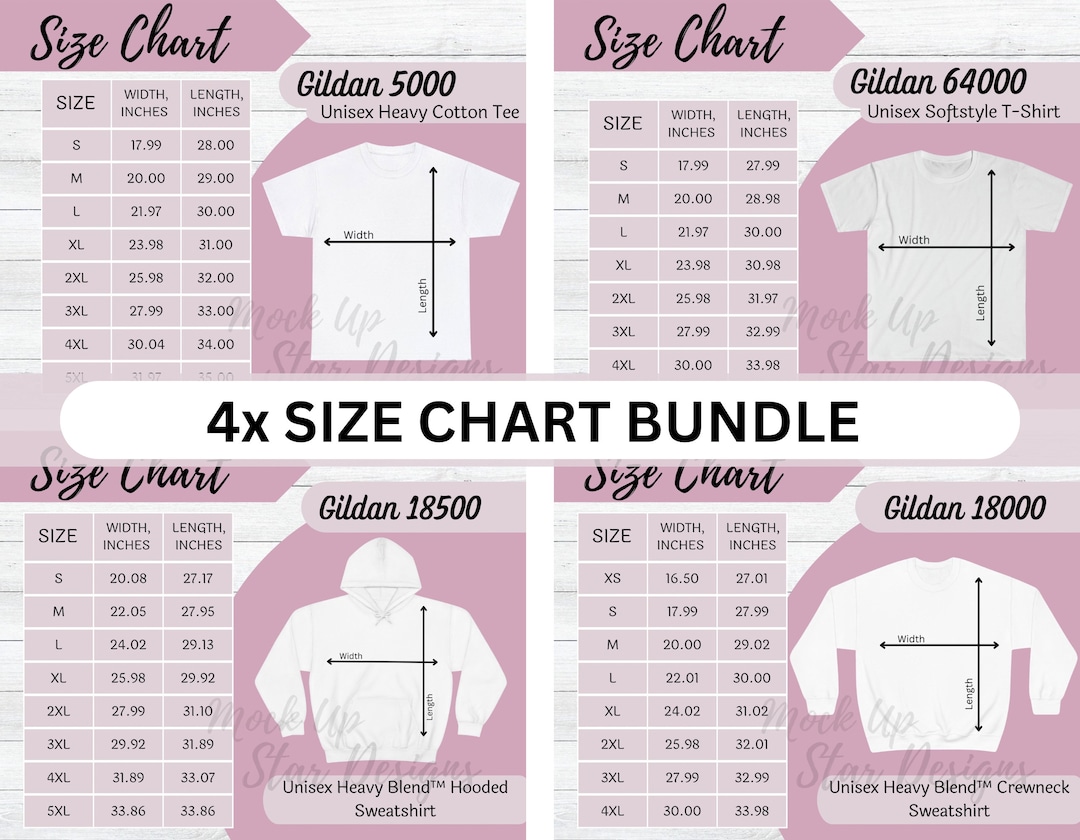 Gildan 50/50 Size Chart Gildan 5000 Color Chart, Gildan 5000