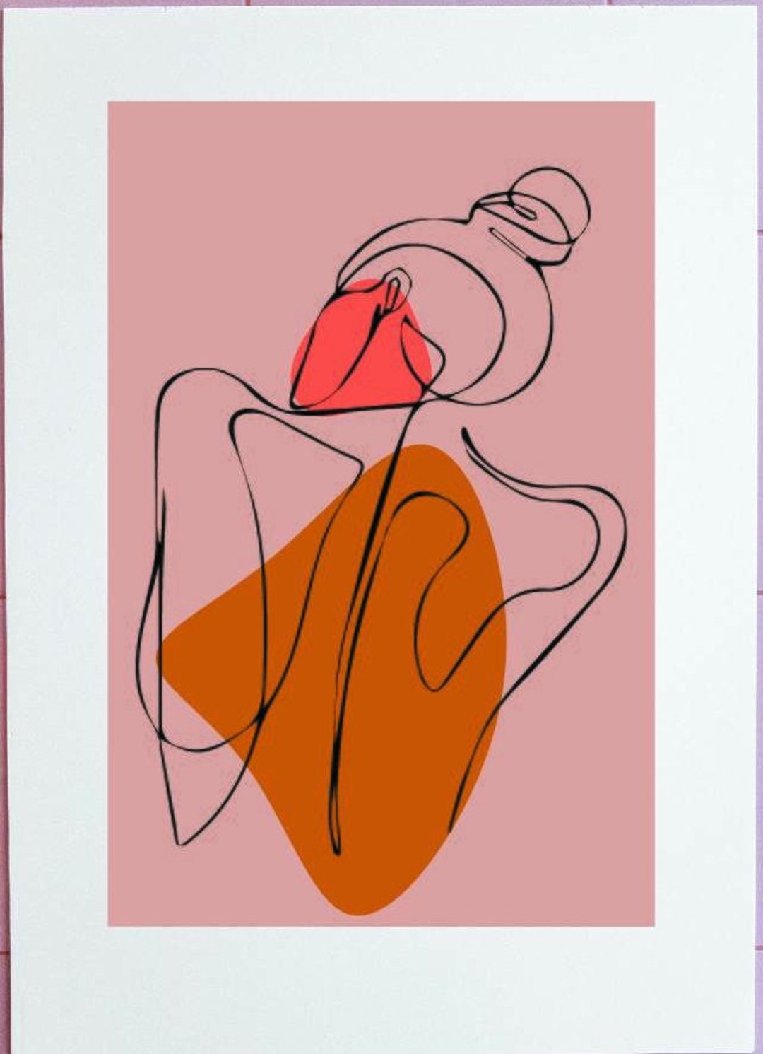 Abstract Line Art Woman Line Art Woman Body Line Art - Etsy