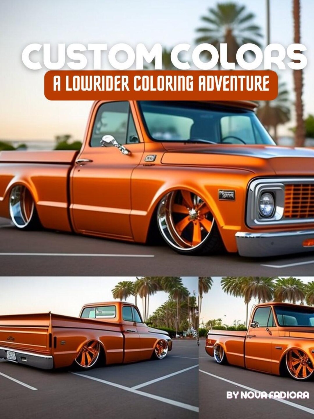 Custom Colors: A Lowrider Coloring Adventure - Etsy