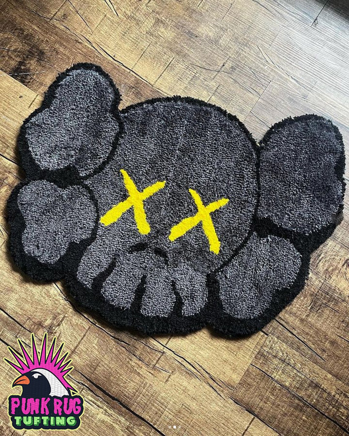 KAWS Handmade Tufted Rug Gift for Kaws Lover Anime Rugs - Etsy