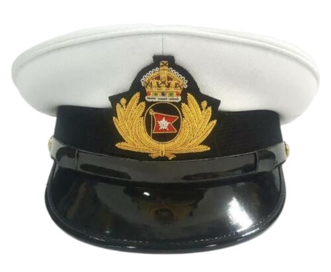 Titanic Officer Captain Smith Cap With White Star Line Badge - Etsy