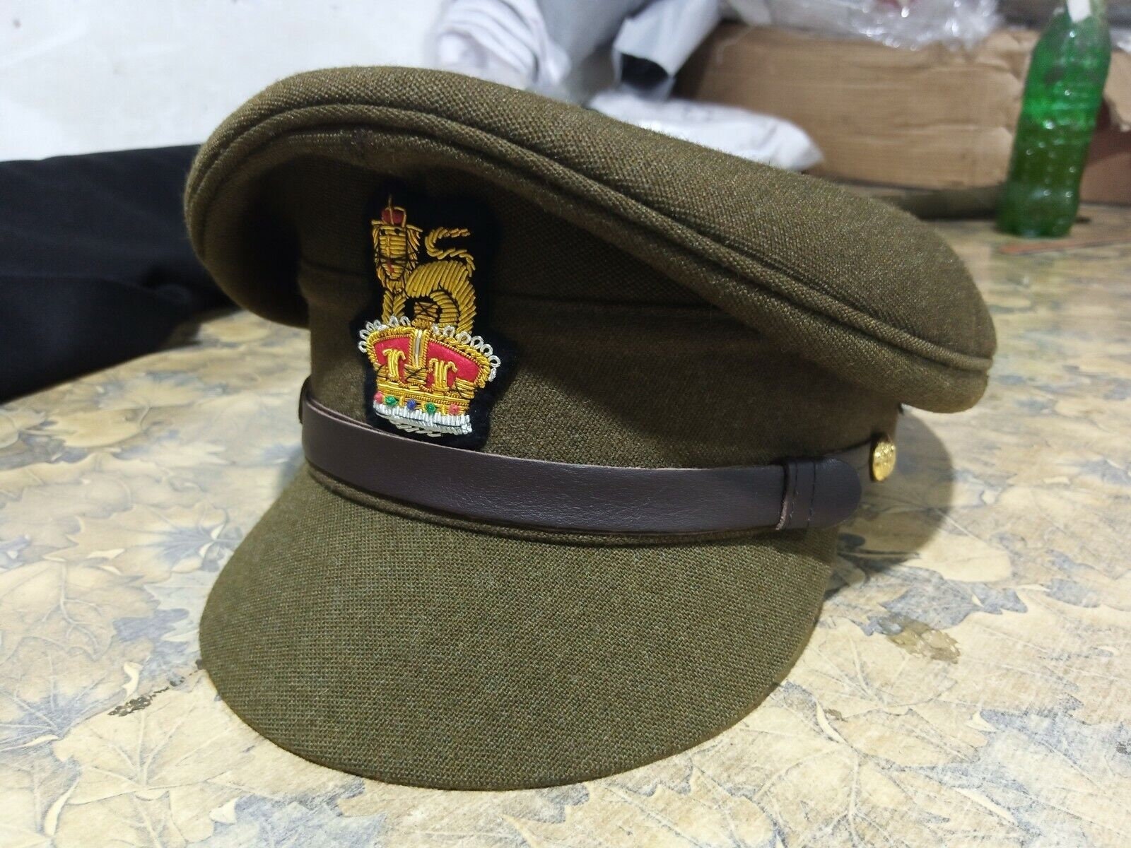 British Ww2 General Staff Officer Visor Peaked Hat Cap - Etsy
