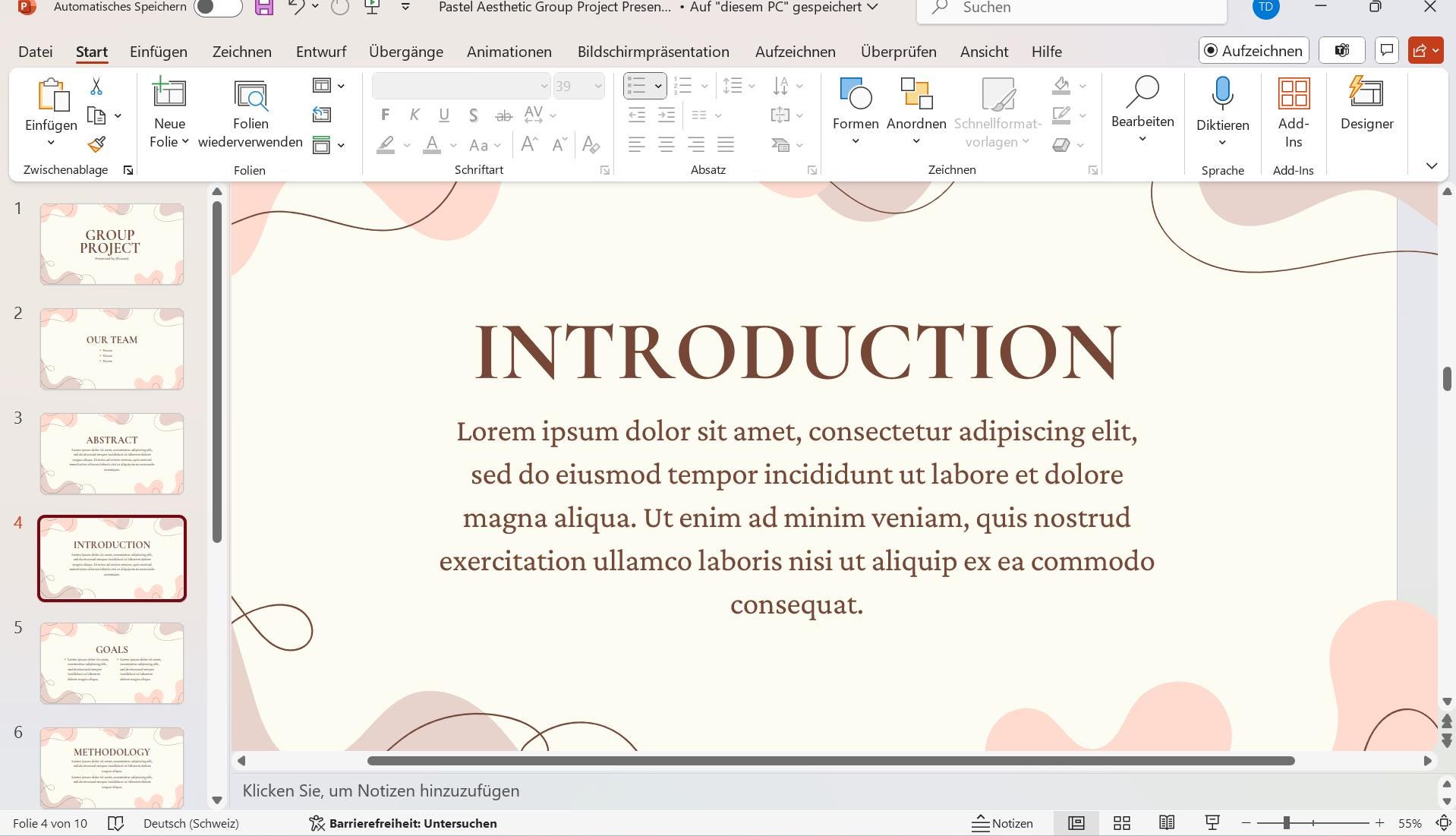Group Project Powerpoint Template Digital Product to Use - Etsy UK