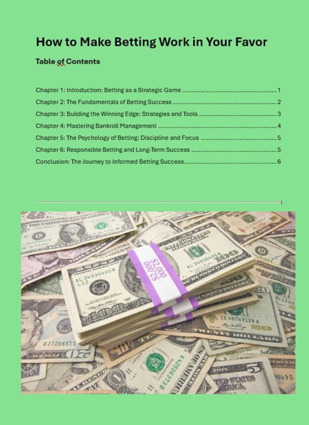 How to Make Betting Work in Your Favor, Step-by-step Tutorial How to ...