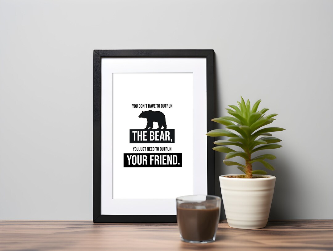 Funny Motivational Wall Art Humorous Home Decor Motivational Quote ...