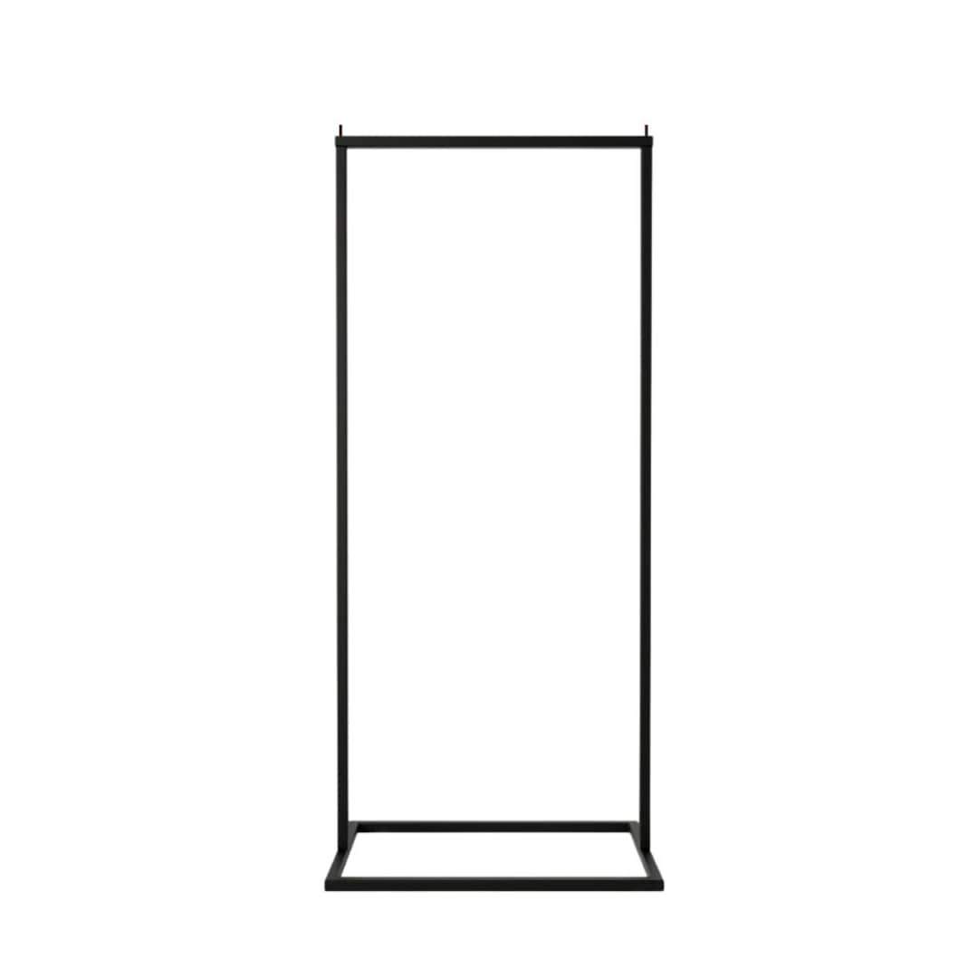 Freestanding Clothes Rail, Minimalist Clothes Rack, Freestanding Metal ...