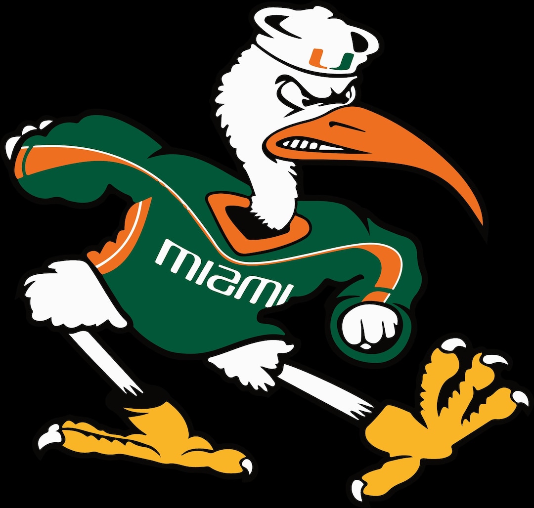 University of Miami Waterproof Sticker - Etsy